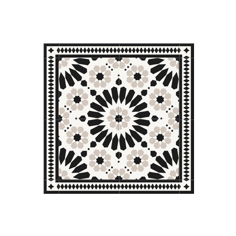 Abajo design vinyl coaster - 100% Made in France