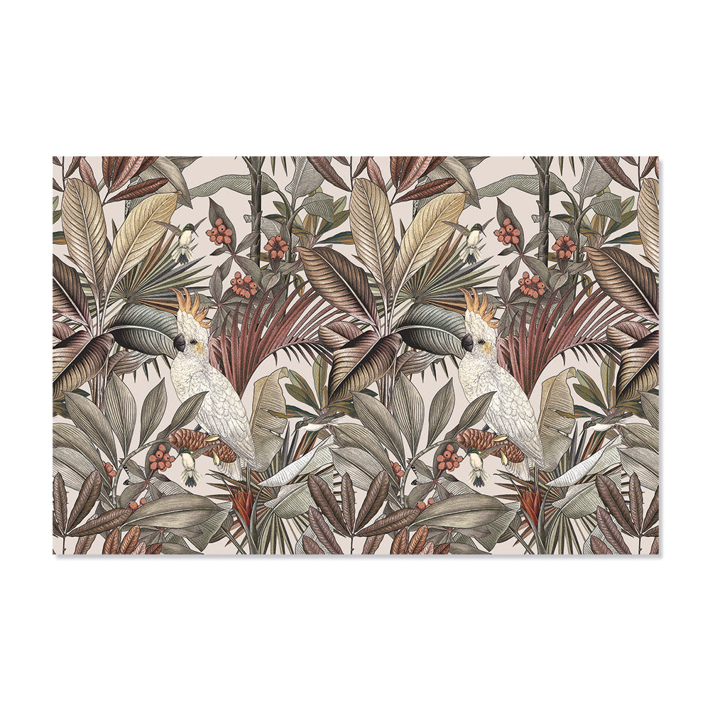 Design vinyl rug & moose Costa Rica - Made in France - Pôdevache