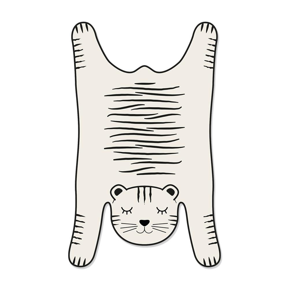 Fuzzy vinyl rug - Kids